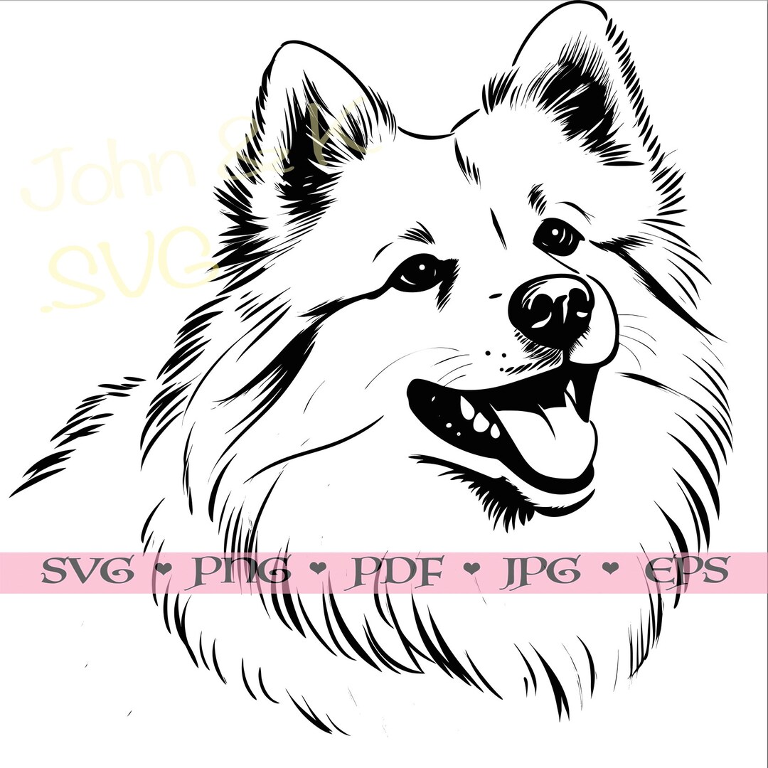 American Eskimo Dog SVG Bundle: Clipart, Cut File (commercial Use) - Etsy