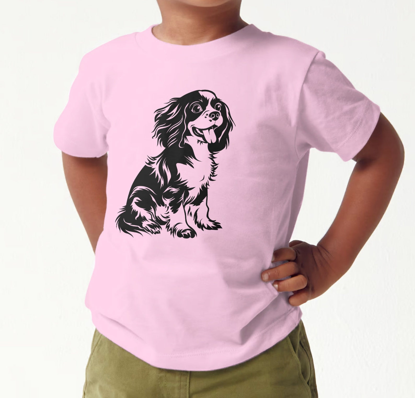 Cavalier King Charles Spaniel SVG: Cricut Silhouette Cut File (digital ...