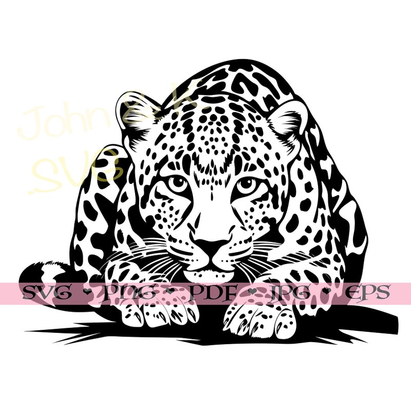 Leopard Svg - Etsy