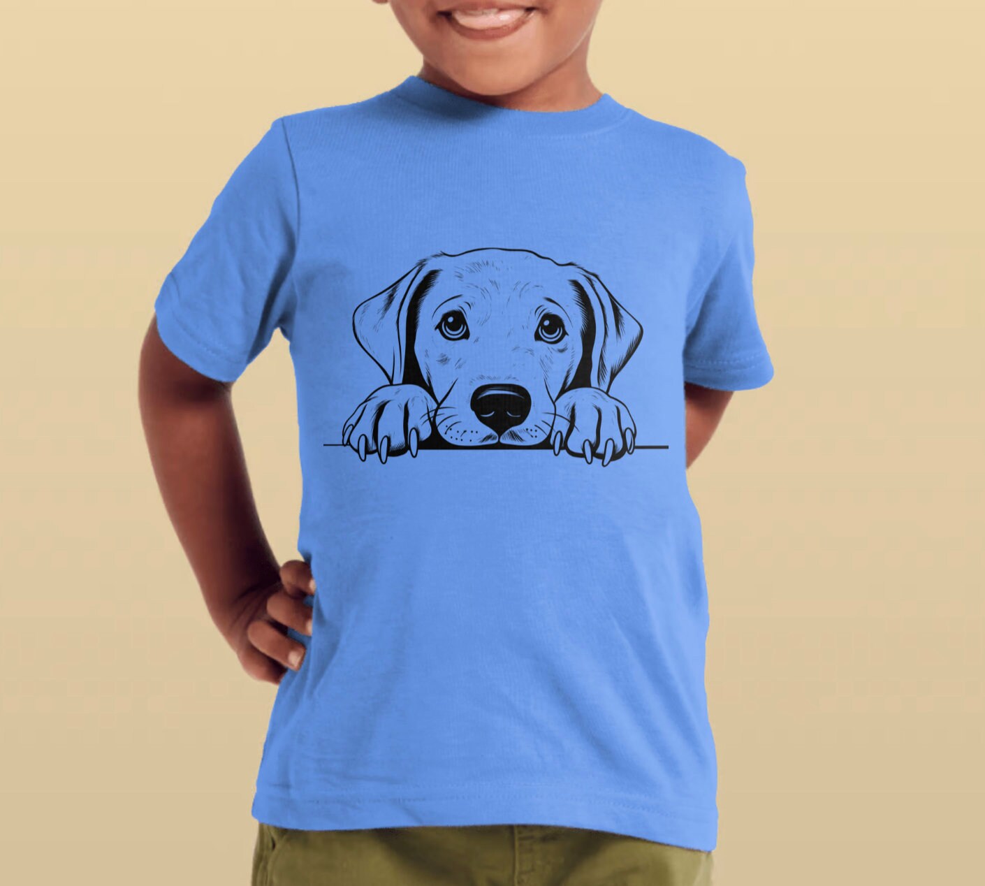 Innocent Labrador SVG, Puppy Cutfile, Cricut Silhouette Labrador Puppy ...