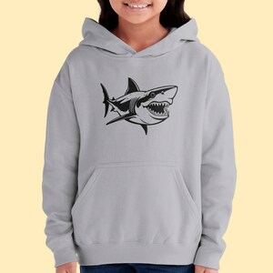 Great White Shark Svg, Cocky Great White Shark Svg, Shark Lover Clipart ...