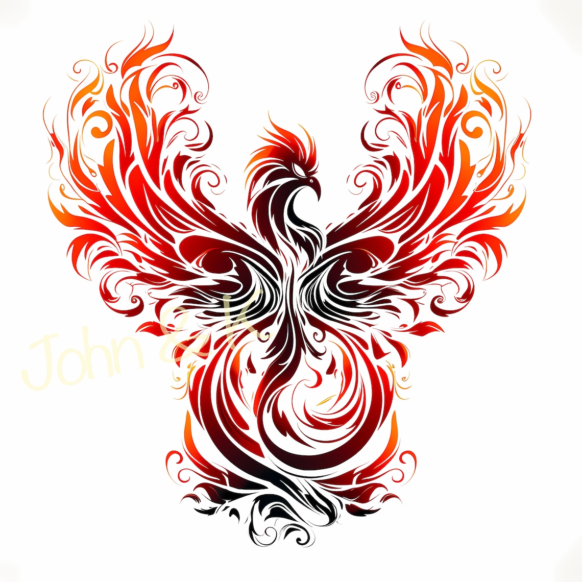 Phoenix Nirvana Svg Phoenix Vector Rise From the Ashes Svg - Etsy