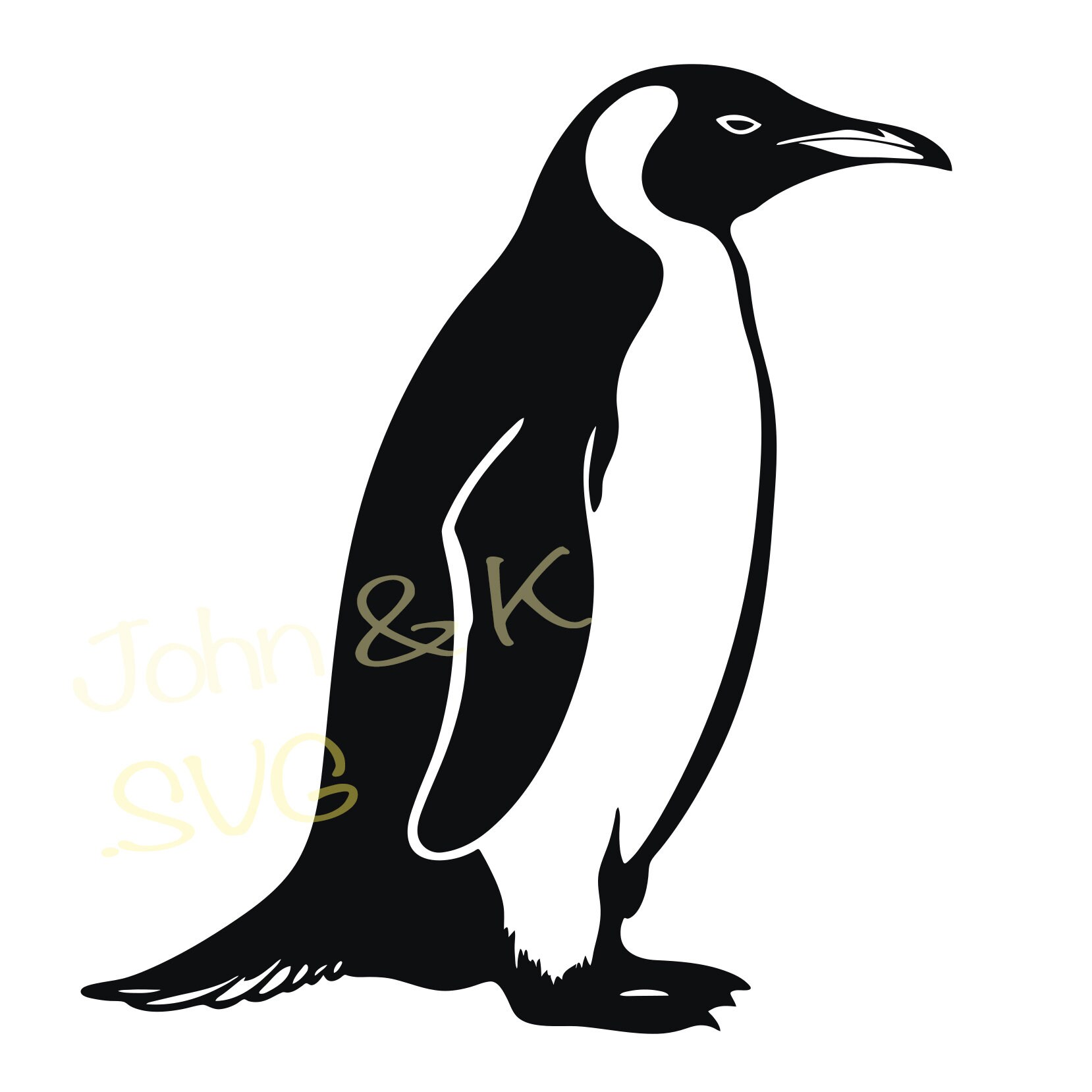 Penguin Svg, Emperor Penguin Svg, Antarctica Penguin Svg, Penguin ...
