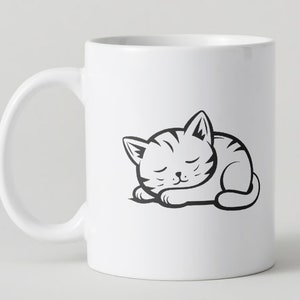 Kitty Svg, Cute Kitten Cut File, Cricut Silhouette Cat Clipart Png Jpg ...