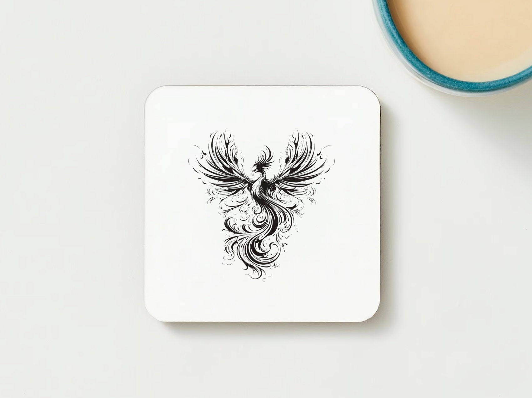 Phoenix Nirvana Svg, Phoenix Svg, Rise From the Ashes Svg, Phoenix ...