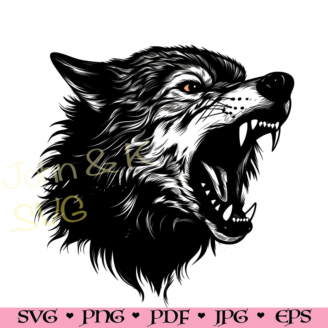 Yukon Wolf Svg Grey Wolf Art Wolf Clipart Wolf Head Svg for - Etsy