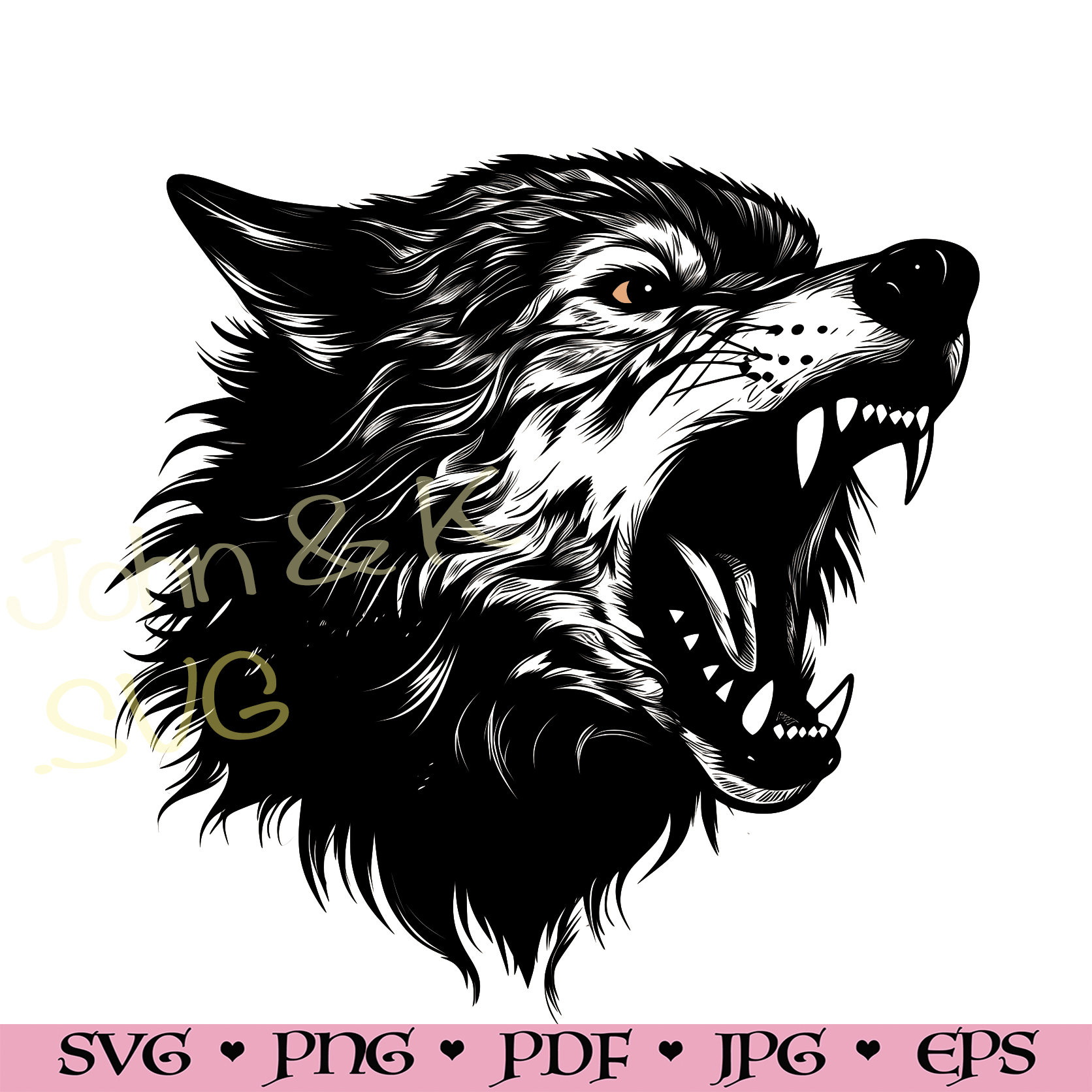 Yukon Wolf Svg Grey Wolf Art Wolf Clipart Wolf Head Svg for - Etsy