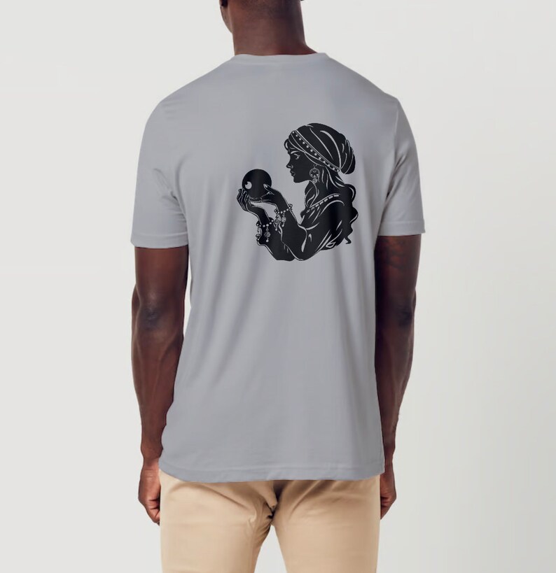 Gypsy Girl Svg, Gypsy Girl Vector, Soothsayer Clipart Cricut Silhouette ...