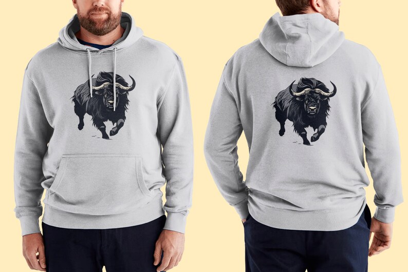 Yak Svg, Yak Vector, Wild Yak Svg Cutfile Decal Clipart Cricut ...