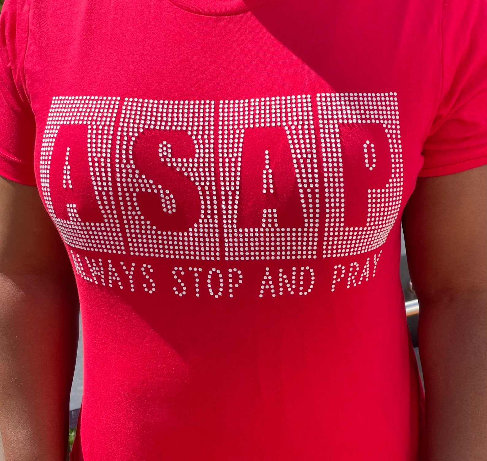 ASAP Always Stop and Pray Rhinestone Template Ss10 SVG - Etsy