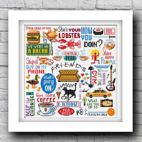 Fandom Cross Stitch Pattern - Etsy