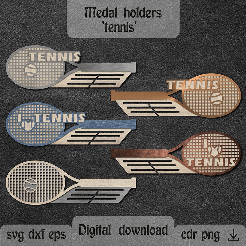 Tennis Racket Svg - Etsy