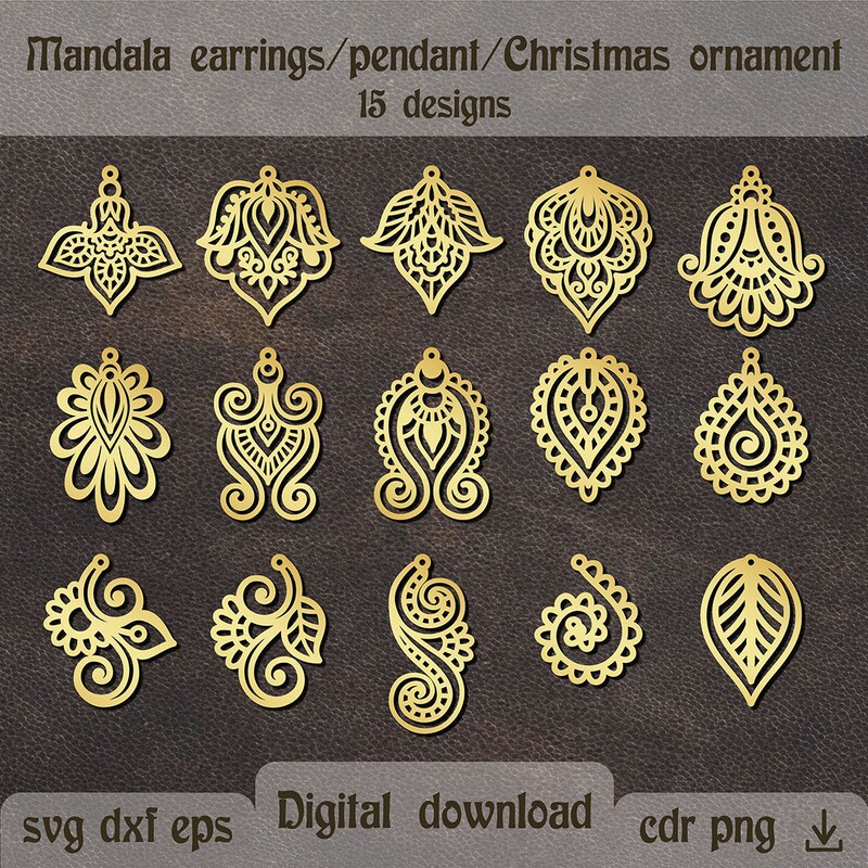 Pendant Svg - Etsy