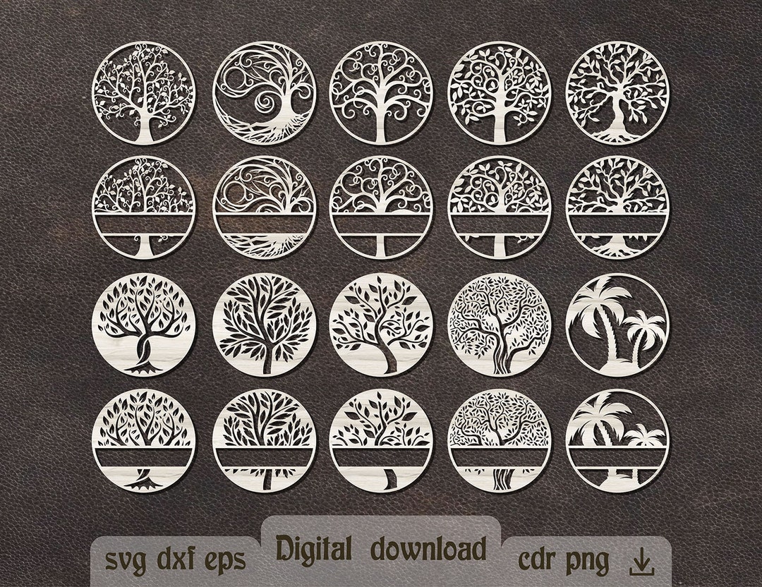 Tree of Life Svg Family Tree Svg Family Reunion Svg Glowforge Svg Laser ...