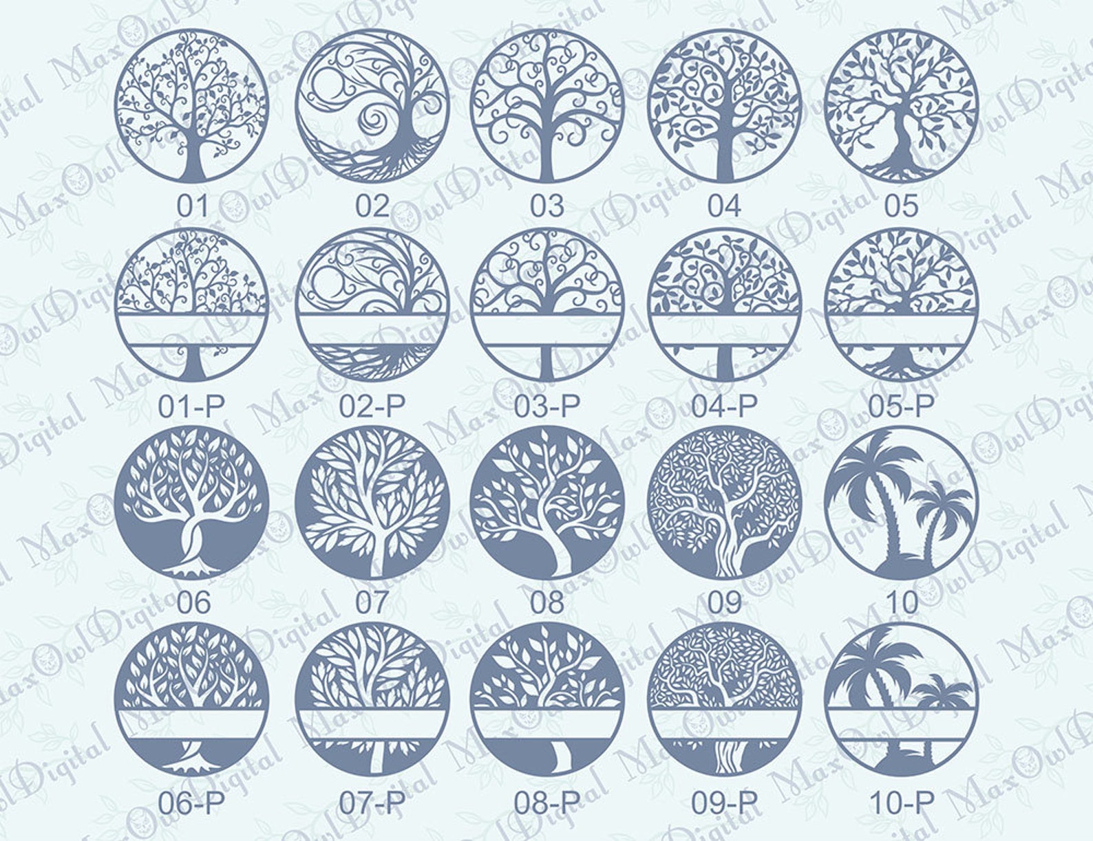 Tree of Life Svg Family Tree Svg Family Reunion Svg Glowforge Svg Laser ...