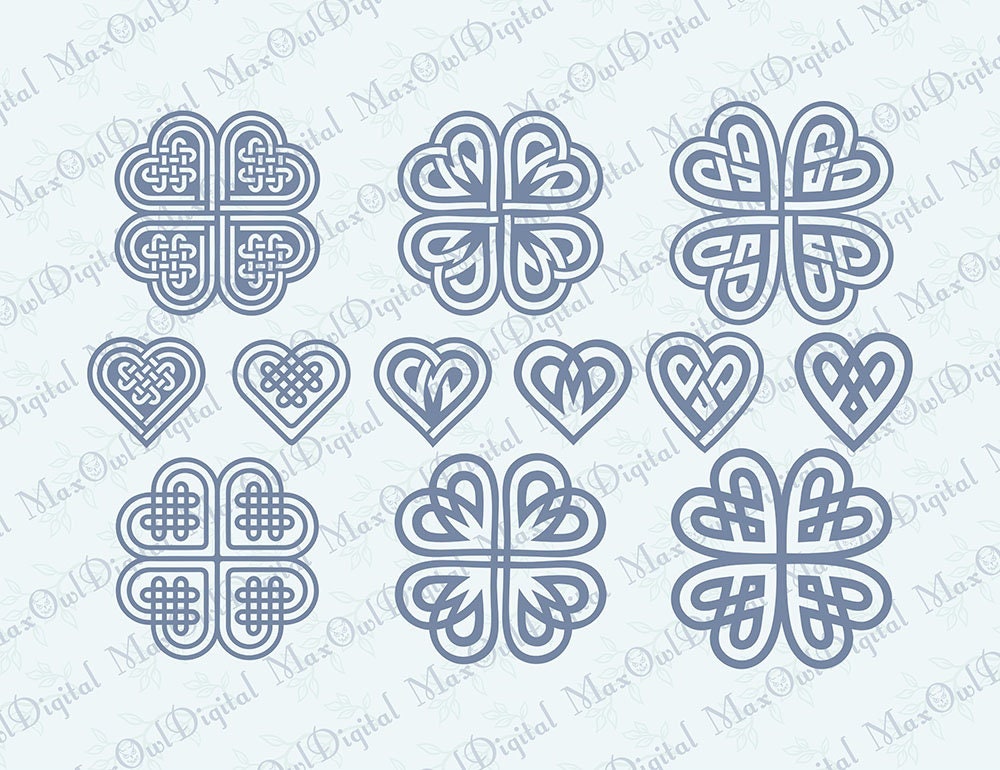 73 Celtic Knot Coasters Svg, Irish Decor Dxf Celtic Coasters Dxf Bundle ...