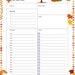 Fall Themed to Do List, Pumpkin and Leaves, Digital Download, Printable ...