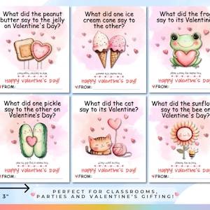Printable Valentine's Day Joke Cards, Funny Kids Jokes, School ...