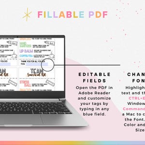 Team Survival Kit Tag, Staff Appreciation Gift Tags, Employee Thank You ...