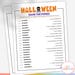 Halloween Name the Phobia Trivia Matching Game, Printable Halloween ...