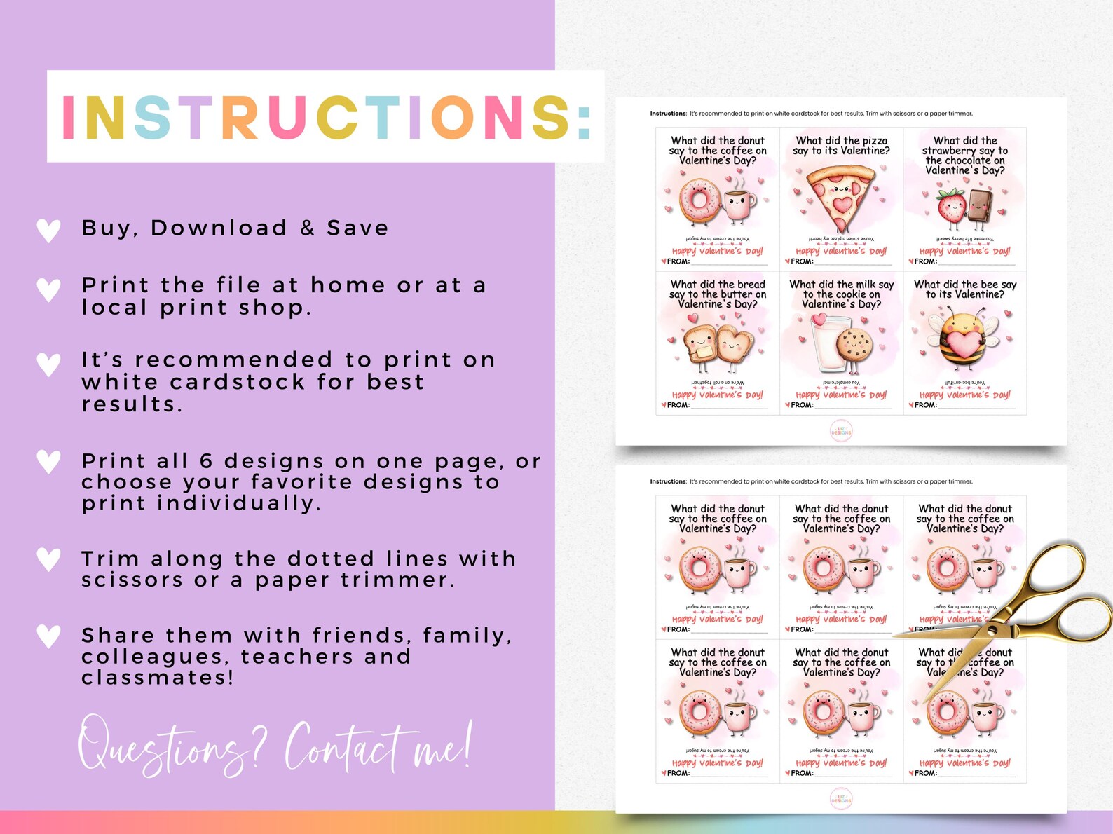 Printable Valentine's Day Joke Cards, Funny Kids Jokes, School ...