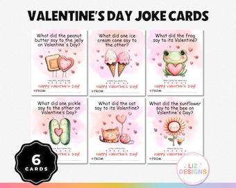 Joke Valentine - Instant Download - Valentine's Day Digital Printable ...