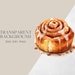 Cinnamon Roll Clipart, Cinnamon Bun PNG, Sweet Pastry Breakfast ...