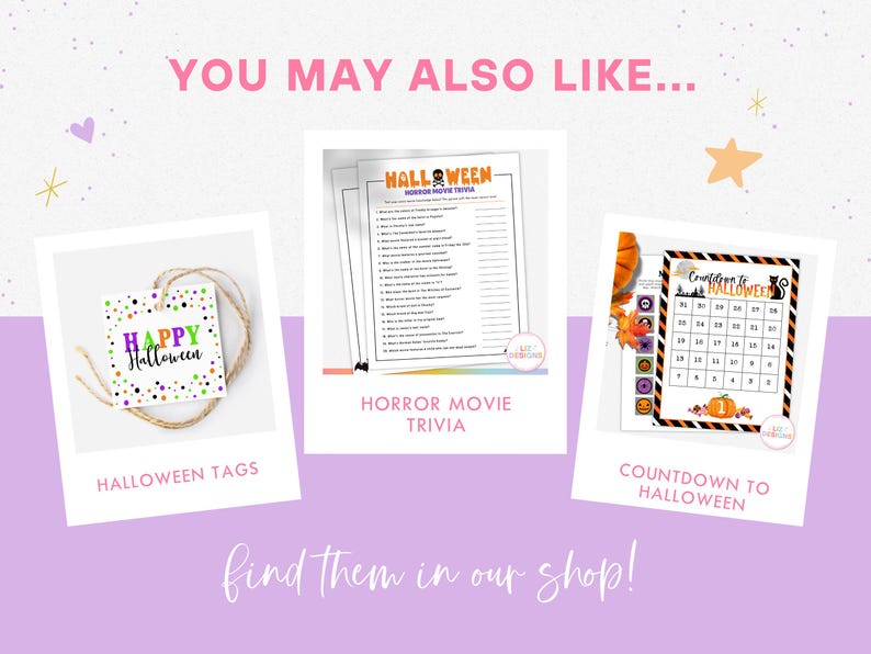 Halloween Name the Phobia Trivia Matching Game, Printable Halloween ...