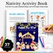 Nativity Activity Pages, Christian Kids Activities, Christmas Bible ...
