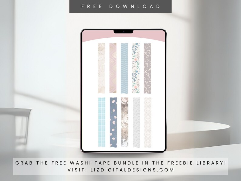 Boho Digital Planner Stickers Bundle, Goodnotes Journaling Stickers ...