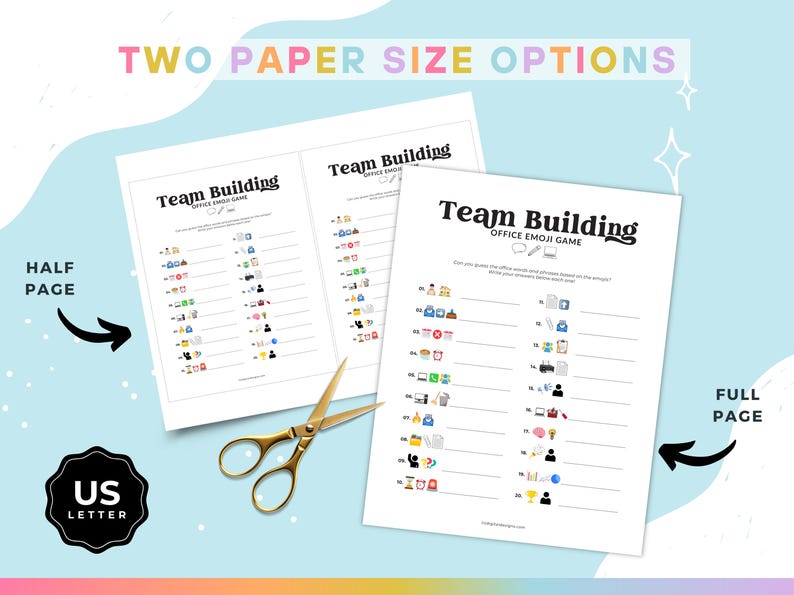 Office Team Building Emoji Game, Workplace Coworker Games, Staff ...