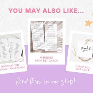 Printable Cocktail Hour Games, Guest Table Game, Wedding Reception Game ...