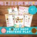 Donut Shop Pretend Play Printables, Home Dramatic Play, Kids Summer ...