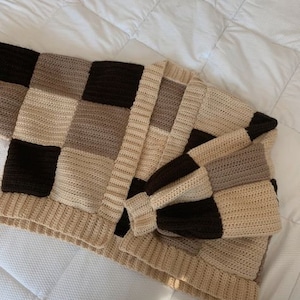 Crochet Brown Cardigan - Etsy