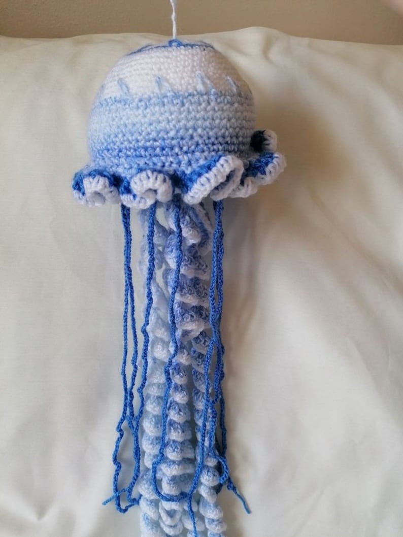Crocheted Jelly Fish - Etsy