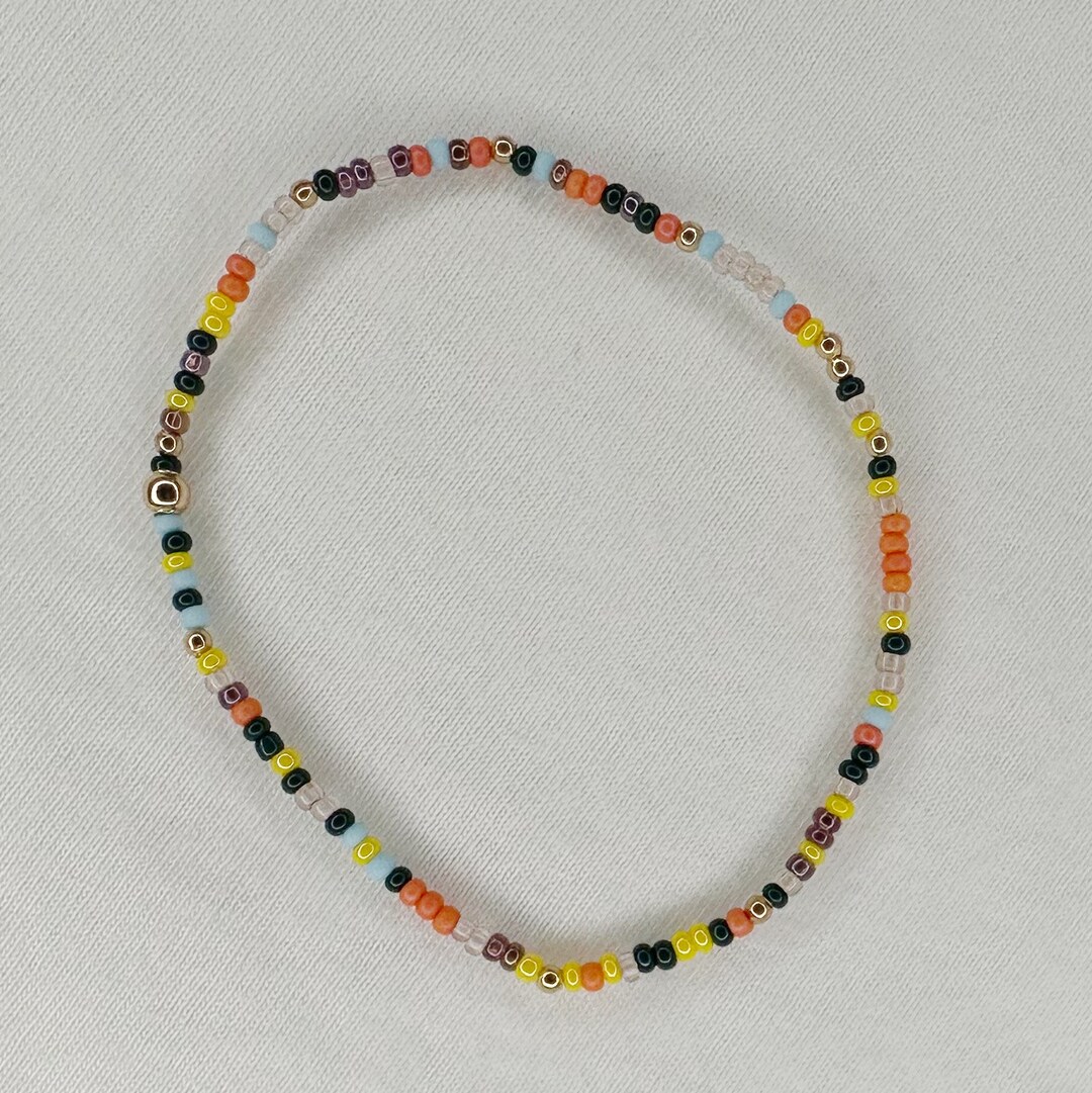 Beaded Bracelet -- Spring Mix - Etsy
