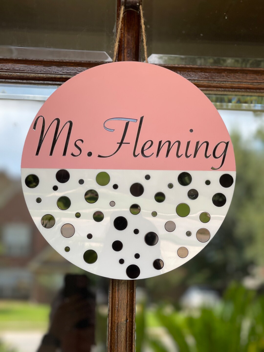 Teacher Door Sign Teacher Door Hanger Classroom Door Sign Custom Teacher Name Sign Teacher 