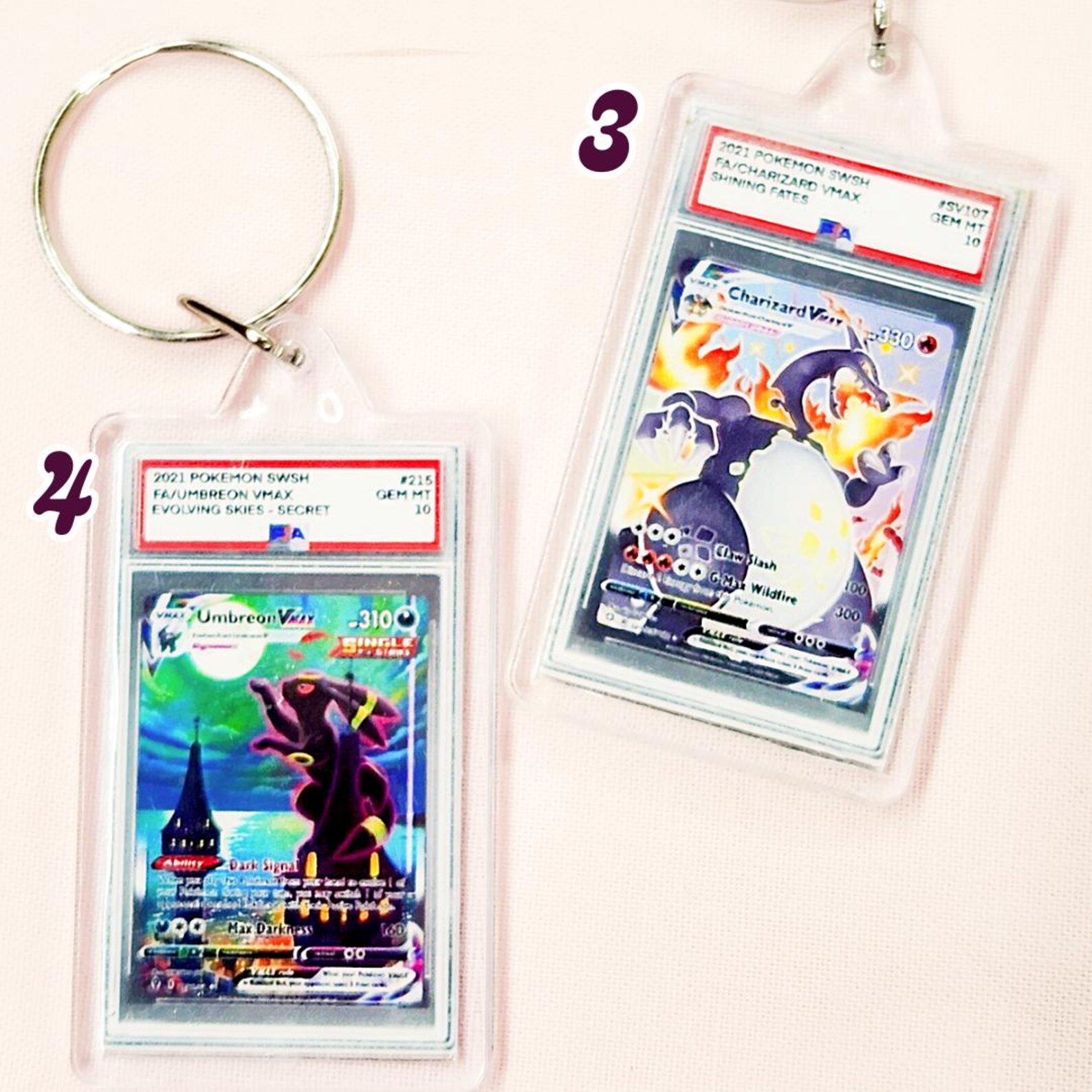 TCG (trading Card Game) PKM Keychain - Etsy