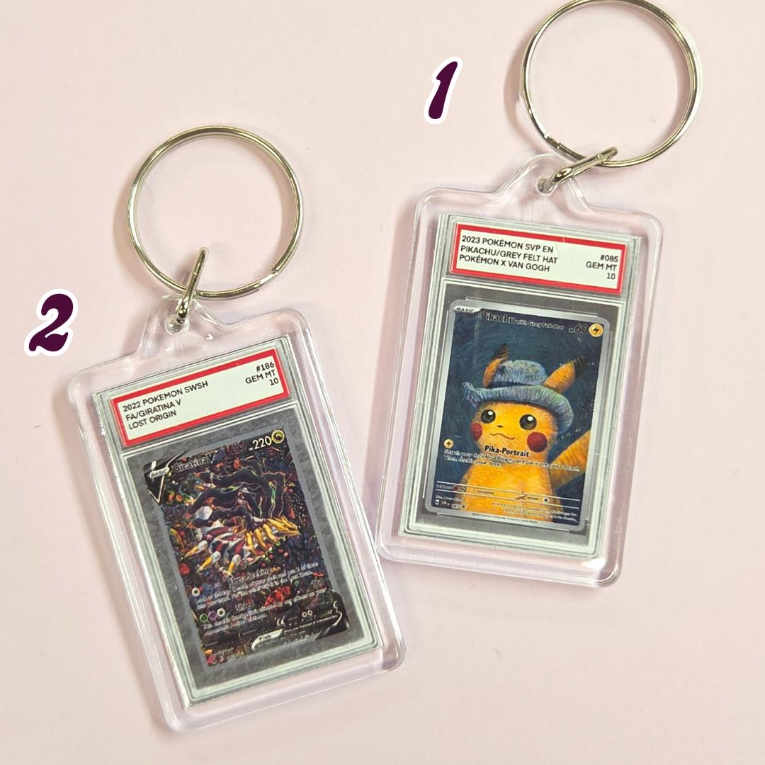TCG (trading Card Game) PKM Keychain - Etsy