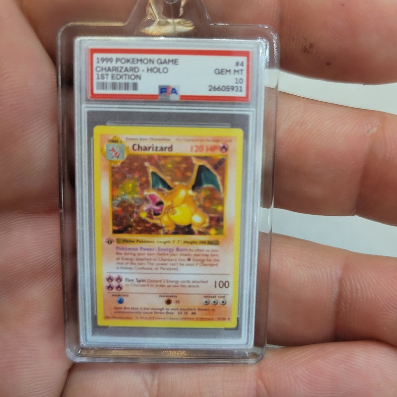 Thick Charizard Card - Etsy