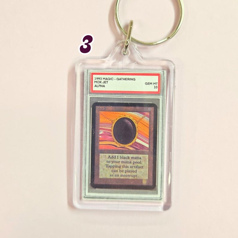 TCG (trading Card Game) POWER 9 MTG Keychain - Etsy