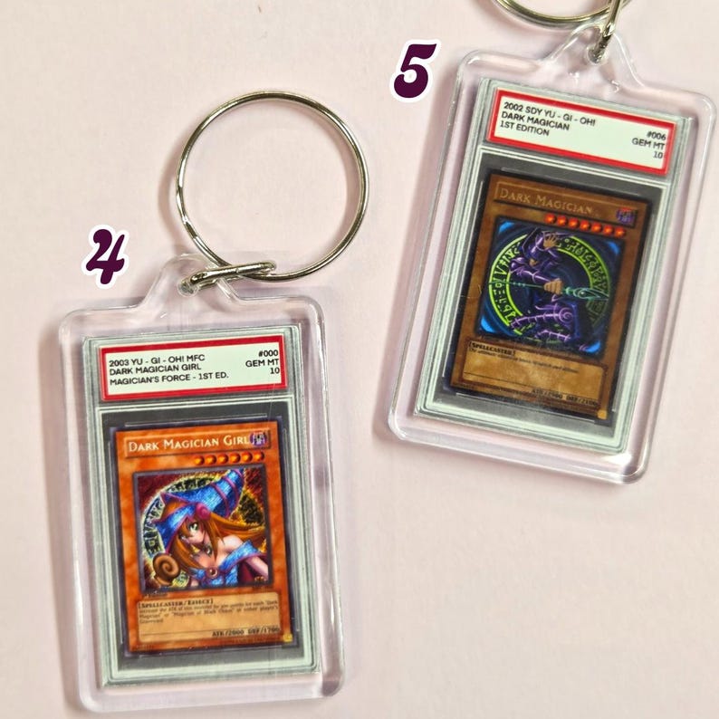 TCG (trading Card Game) Yugi Keychain - Etsy