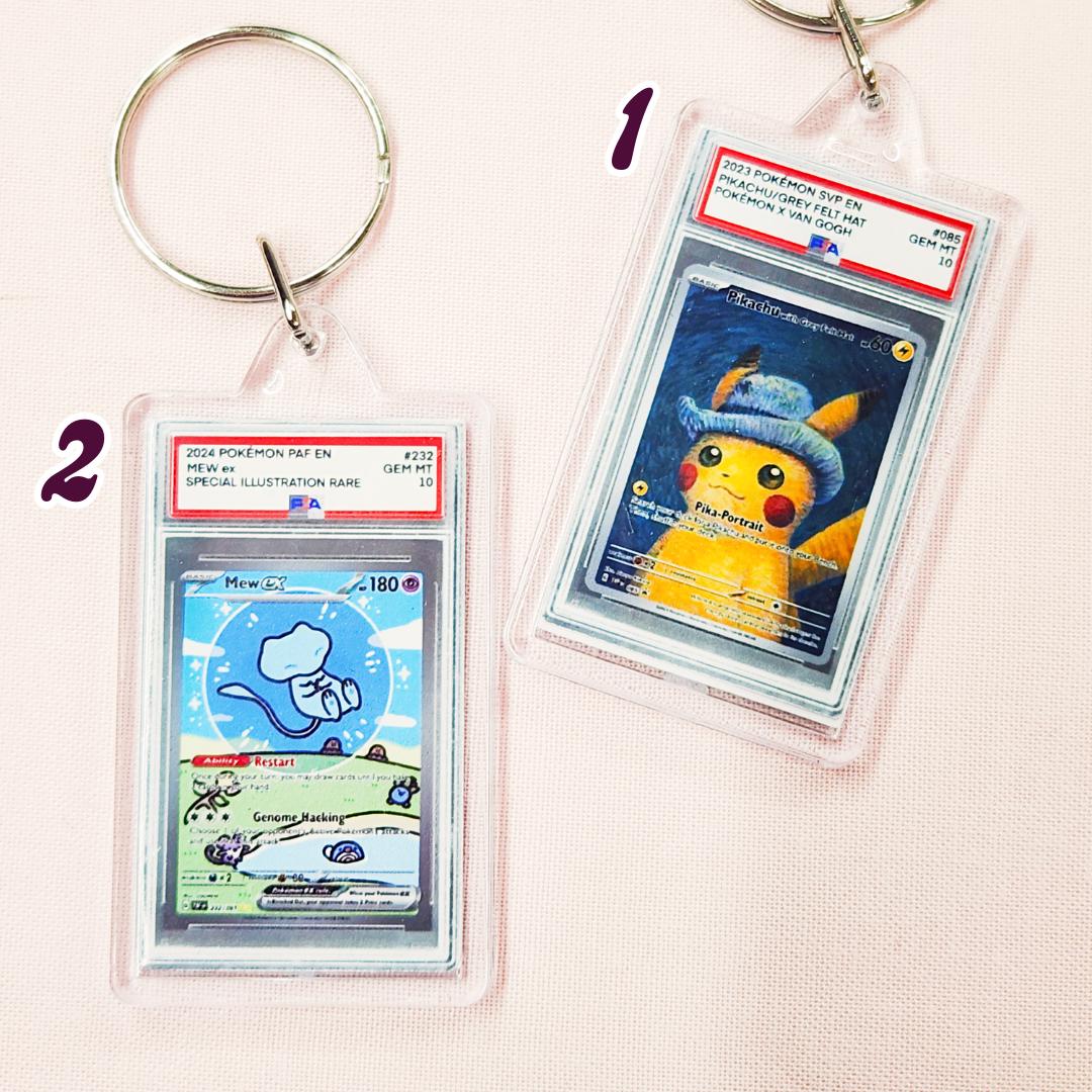 TCG (trading Card Game) PKM Keychain - Etsy