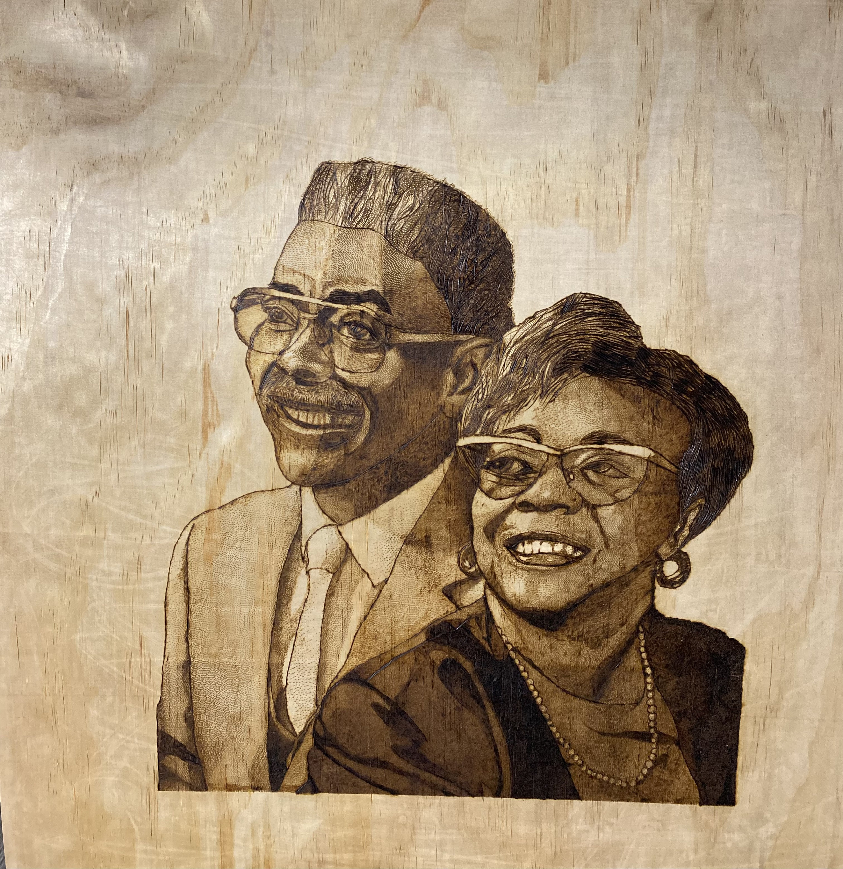 Custom Art Portrait Woodburning Decor - Etsy