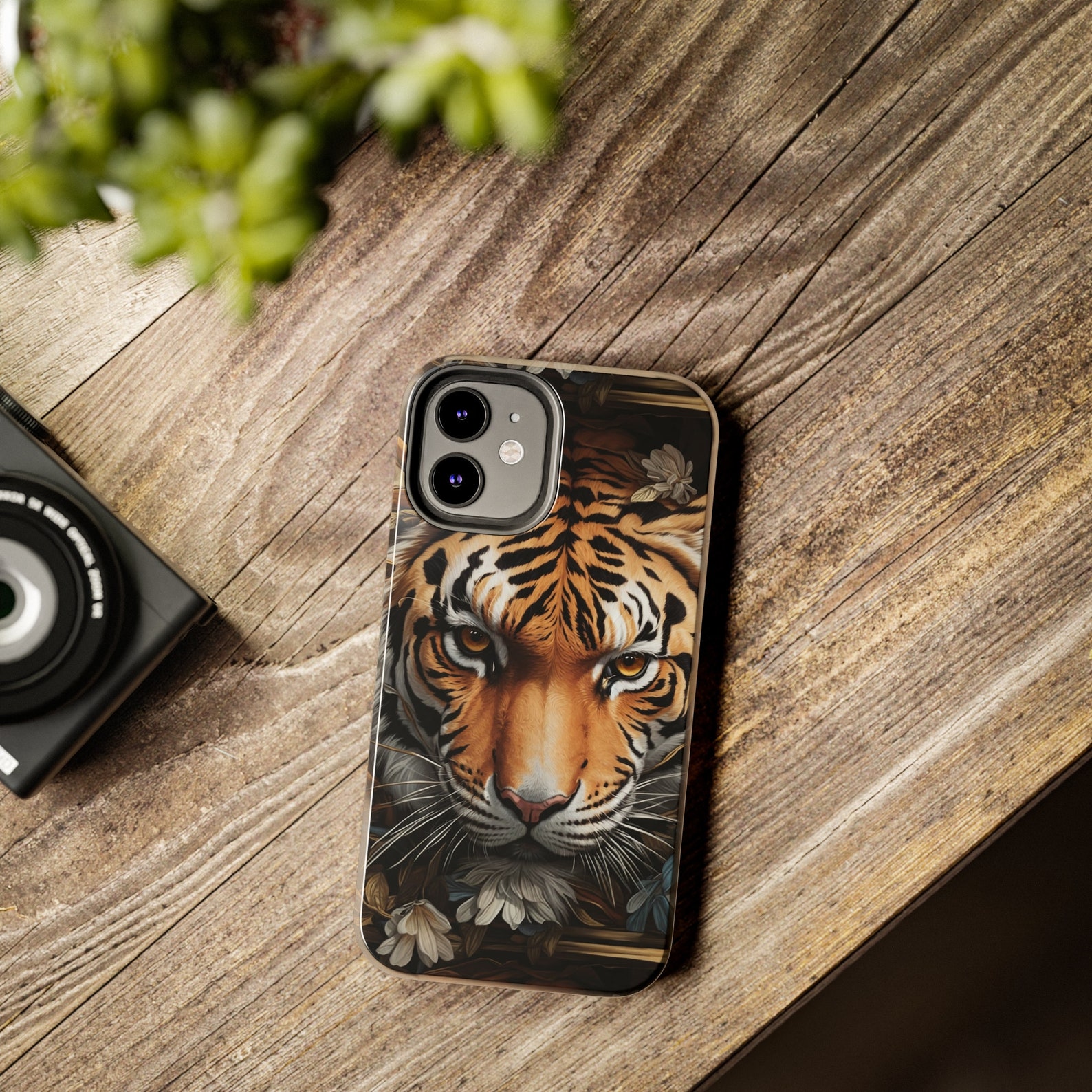 Tiger Head Tough Phone Case - Etsy