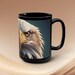 Personalized Eagle Black Mug - Etsy