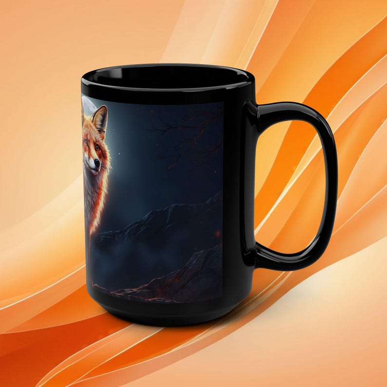 Personalized Fox Mug - Etsy
