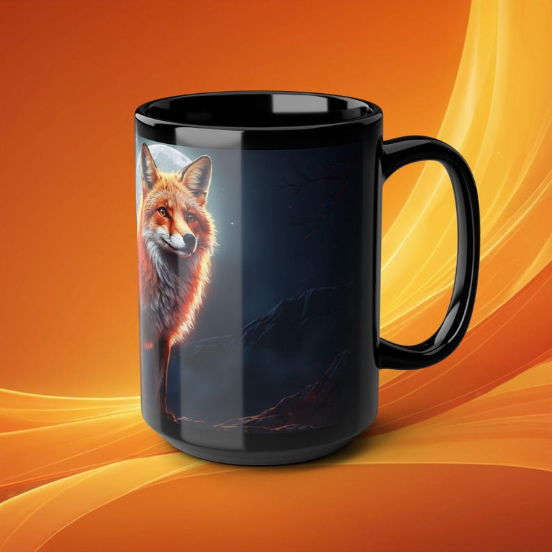 Personalized Fox Mug - Etsy