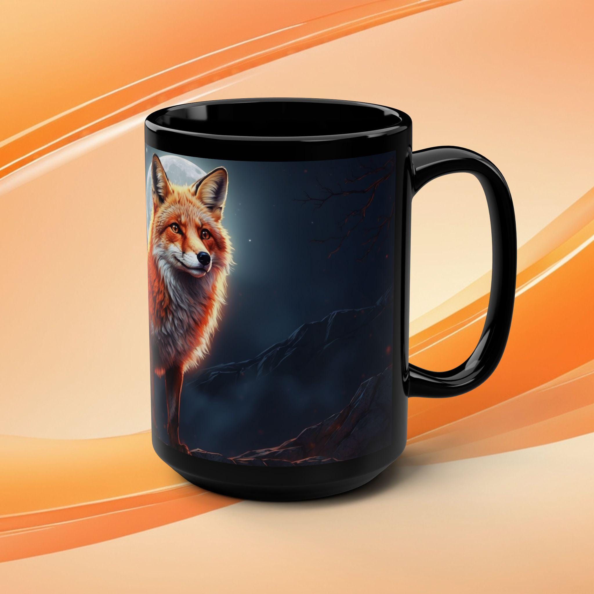 Personalized Fox Mug - Etsy