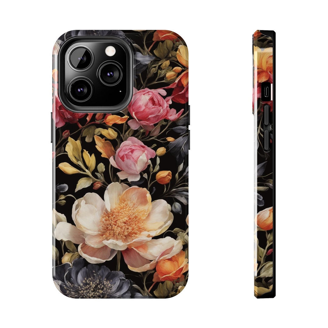 Floral Tough Phone Case - Etsy